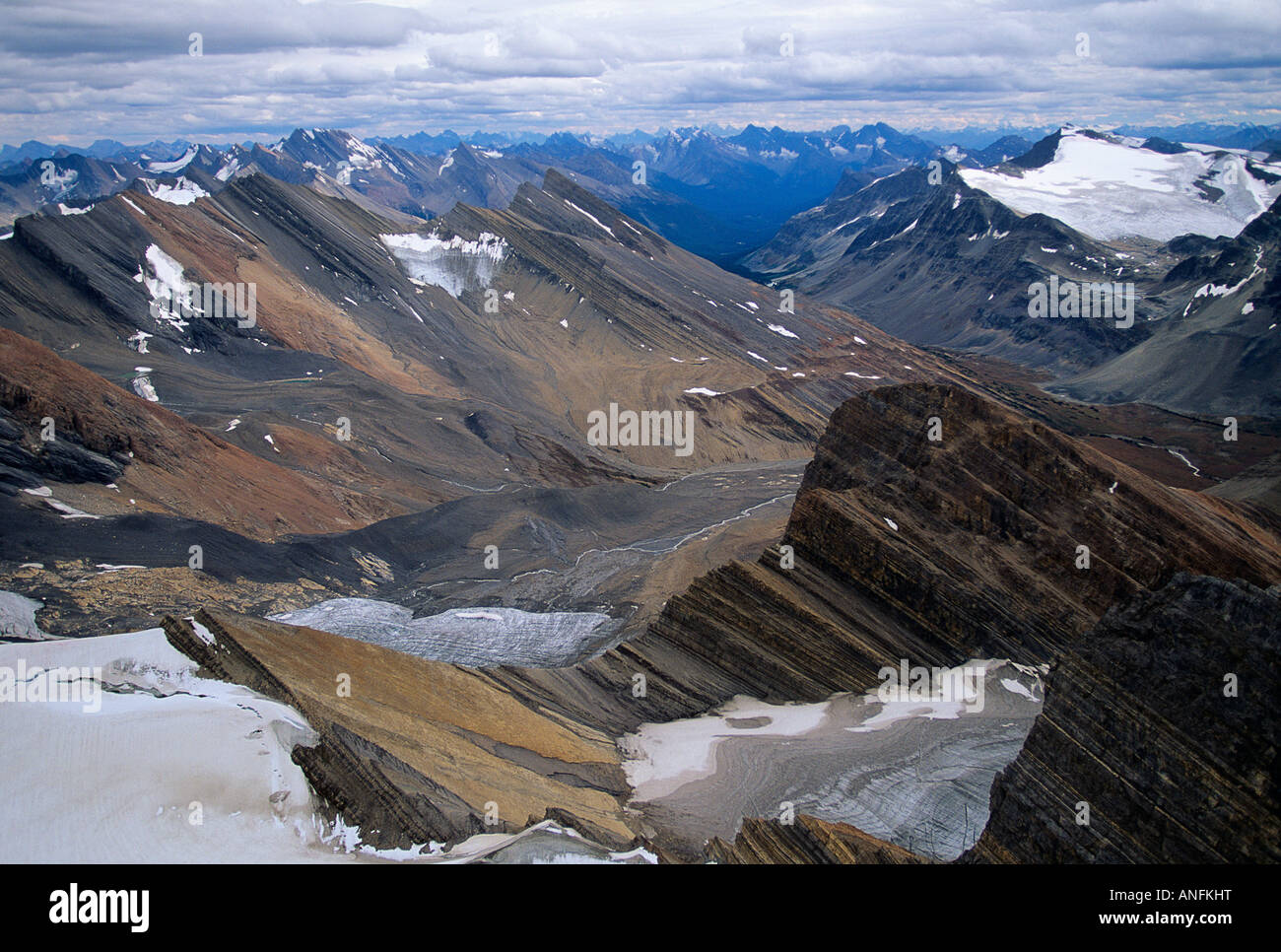 Aerial of Jasper national park, alberta, Canada Stock Photo - Alamy