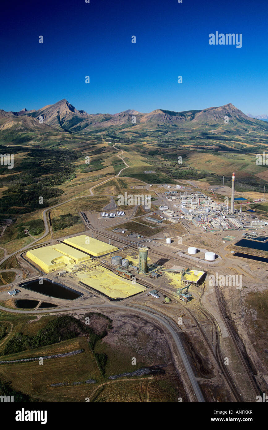 Oil refinery, Alberta, Canada Stock Photo - Alamy