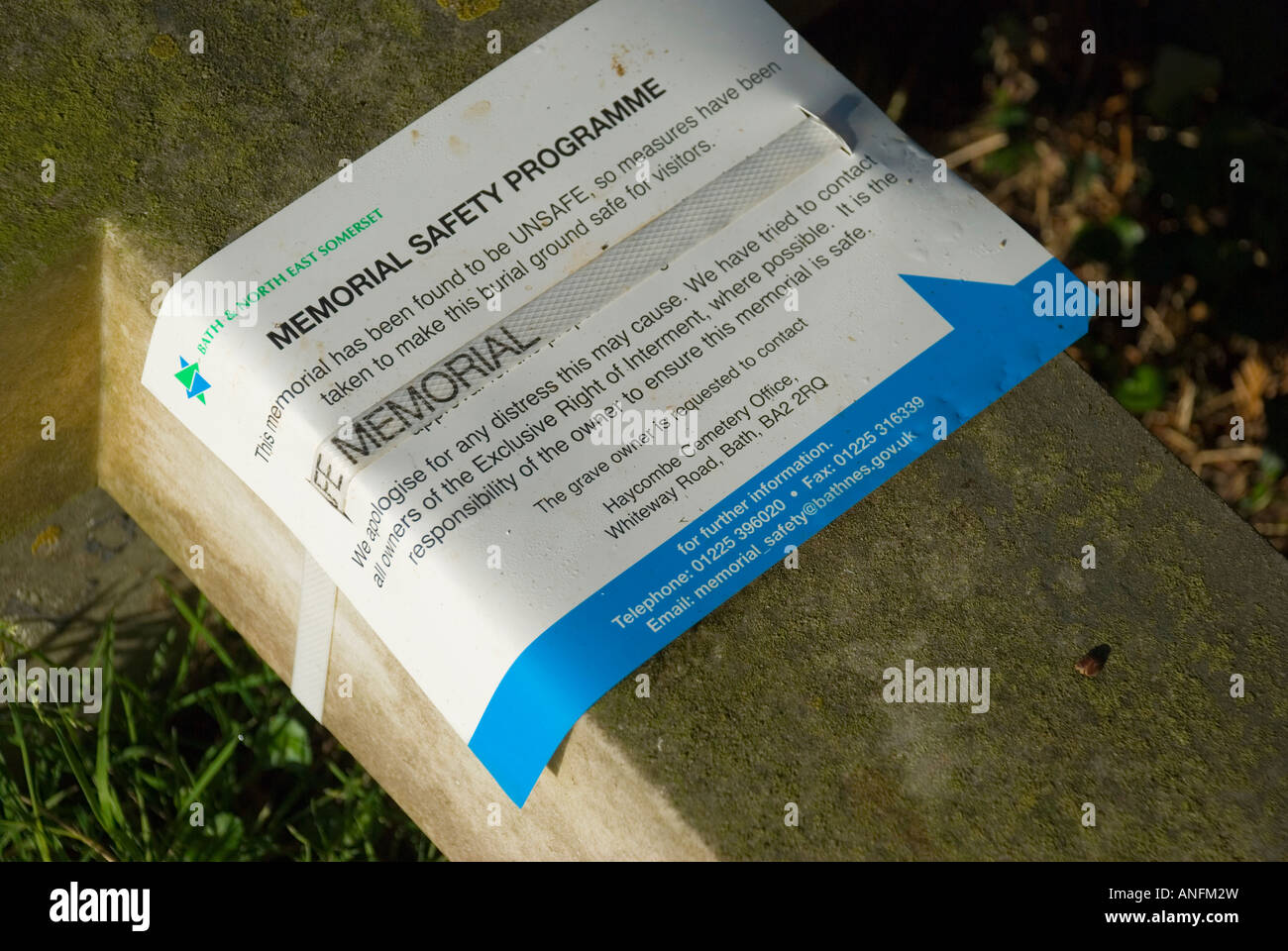Safety memorial hi-res stock photography and images - Alamy