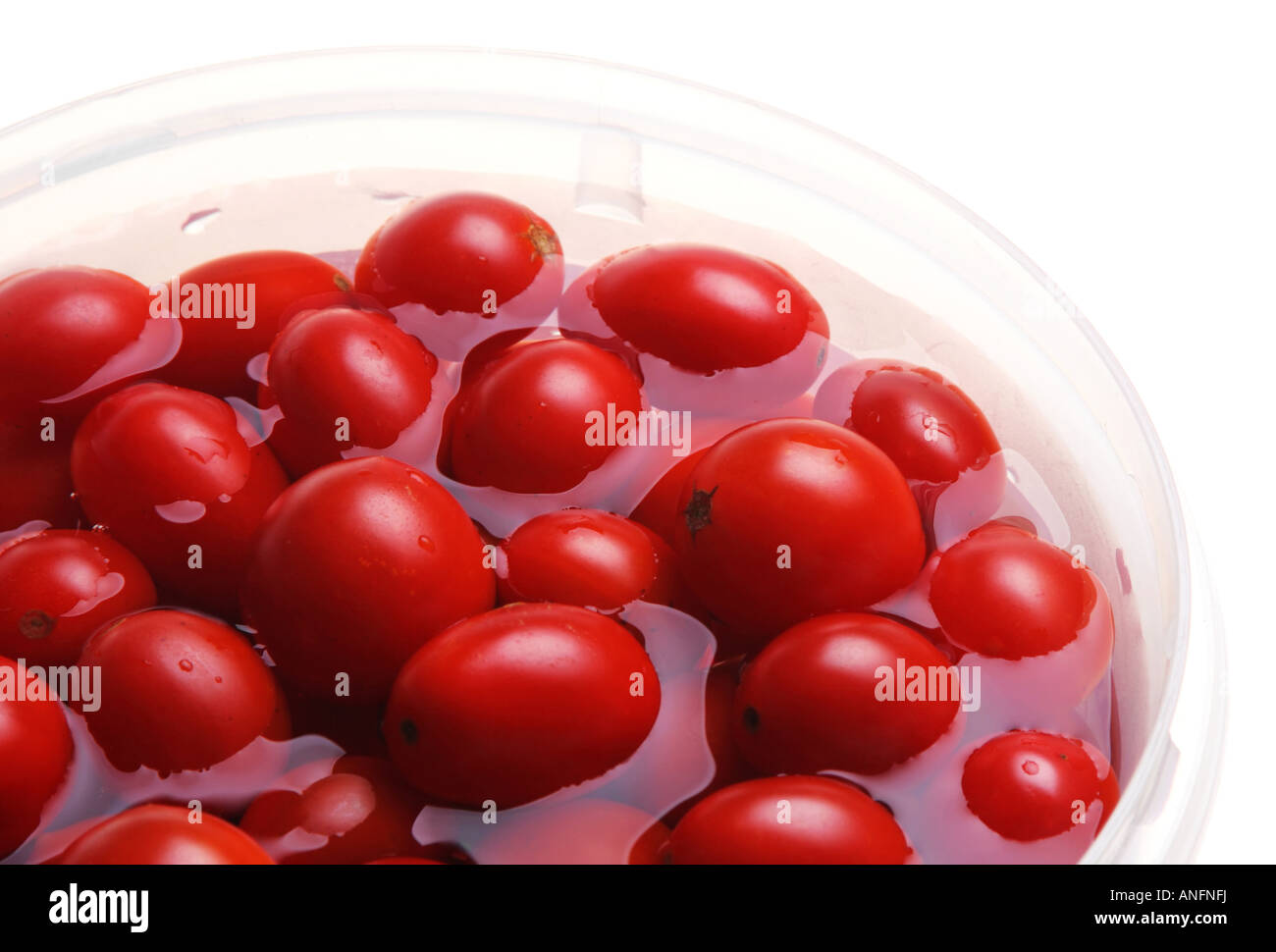 Tomato cherry group isolated on white background Stock Photo - Alamy