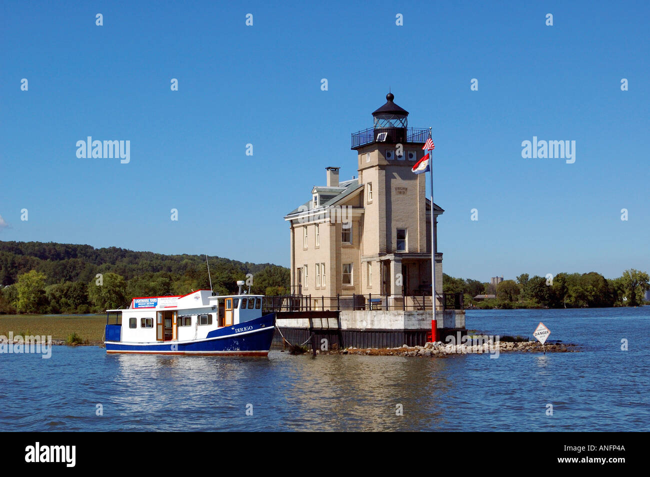 Rondout lighthouse hi-res stock photography and images - Alamy