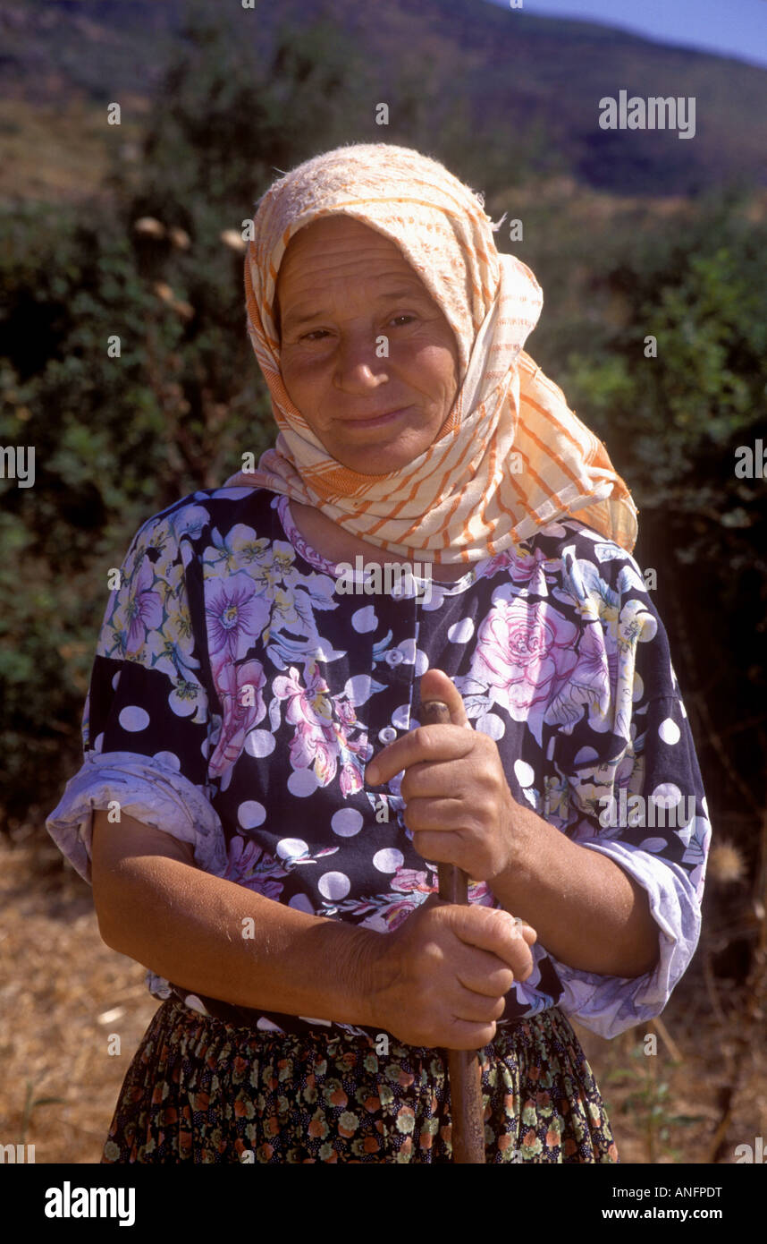 Turkish Country woman Stock Photo - Alamy