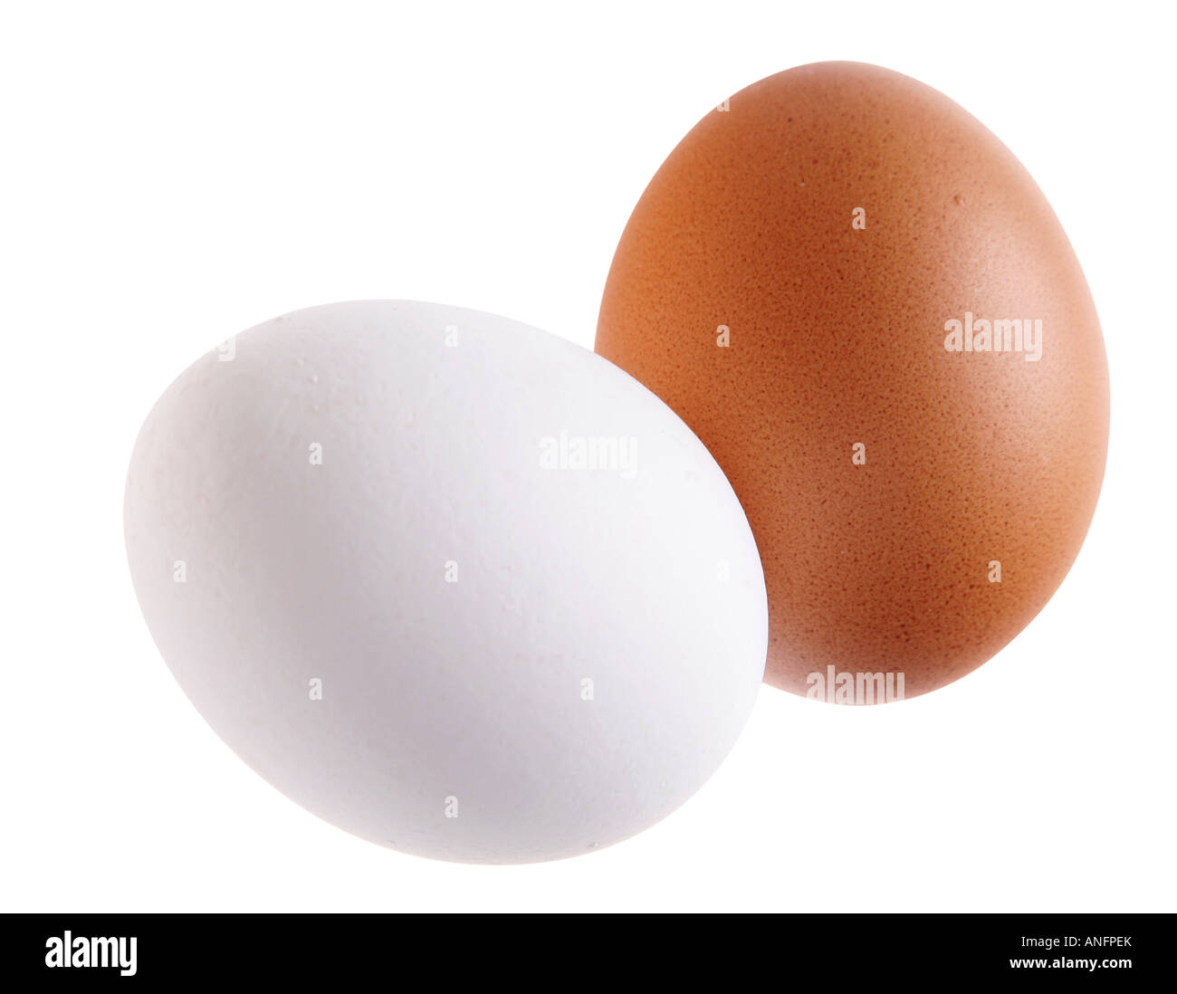 Egg group detail isolated on white background Stock Photo - Alamy