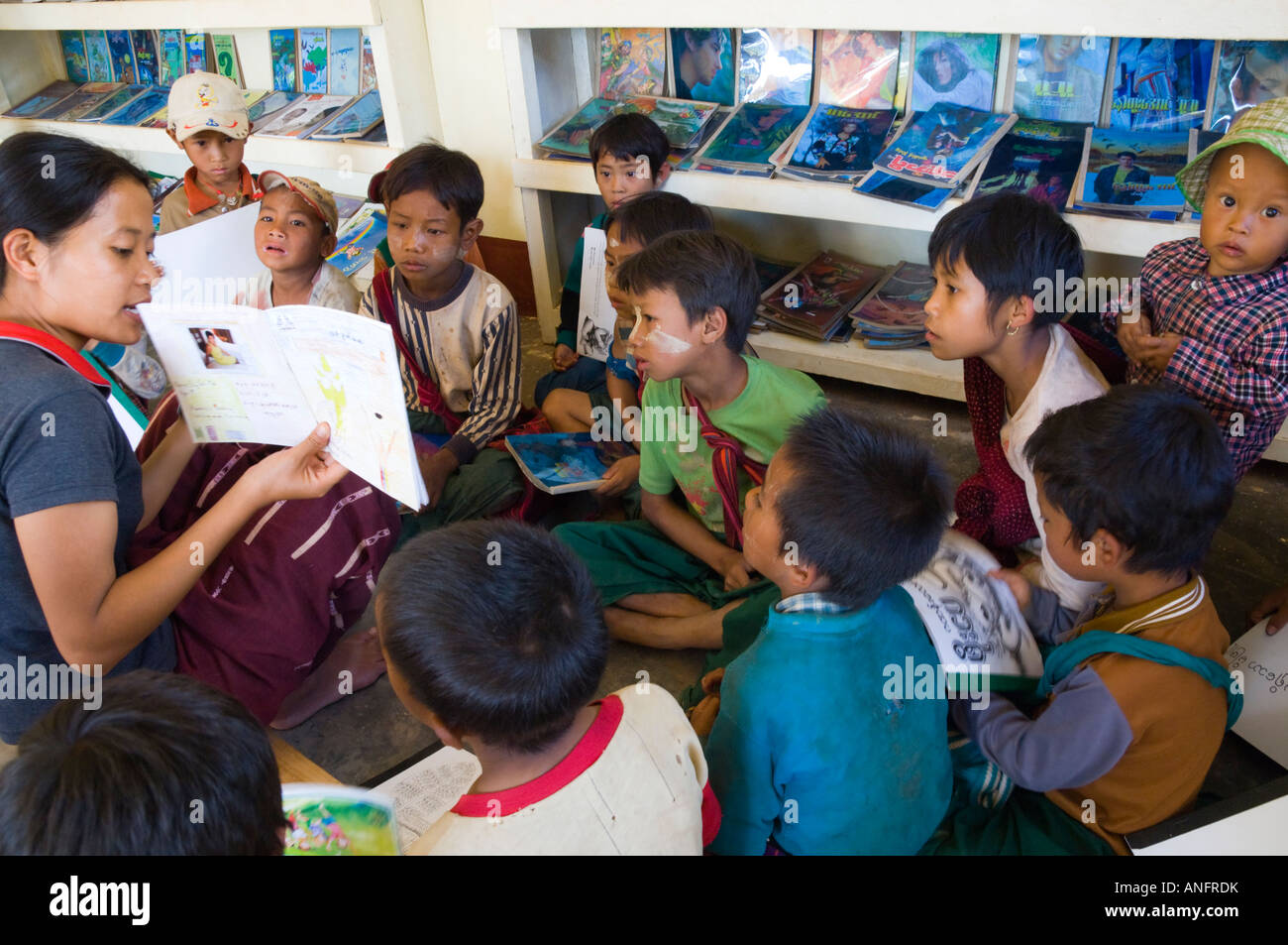 Village Library built by a local grassroot NGO named RDS Rural ...