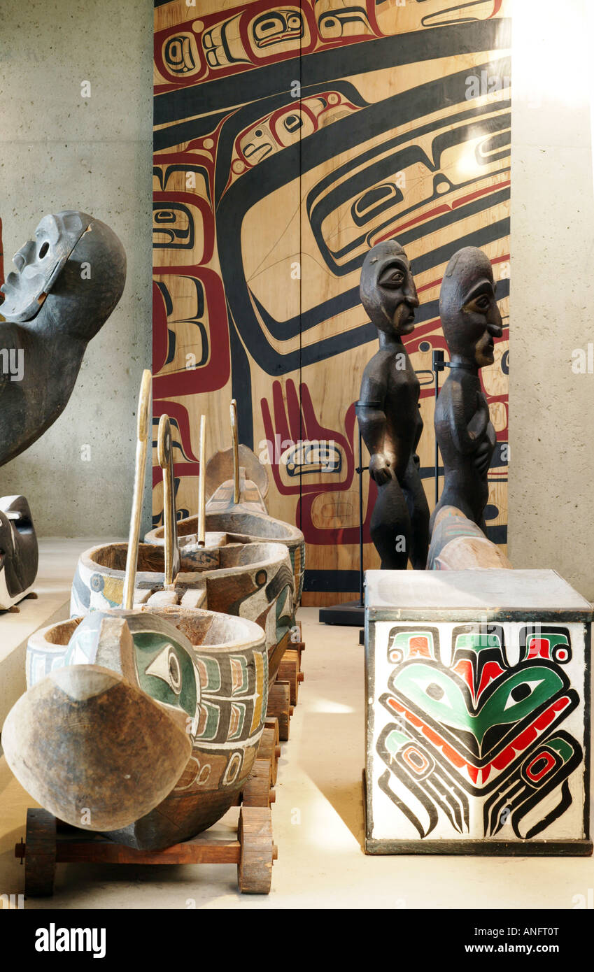 Haida Art gallery at the Museum of Anthropology located on The ...