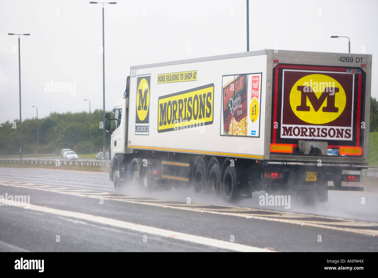 Morrisons lorry hi-res stock photography and images - Alamy