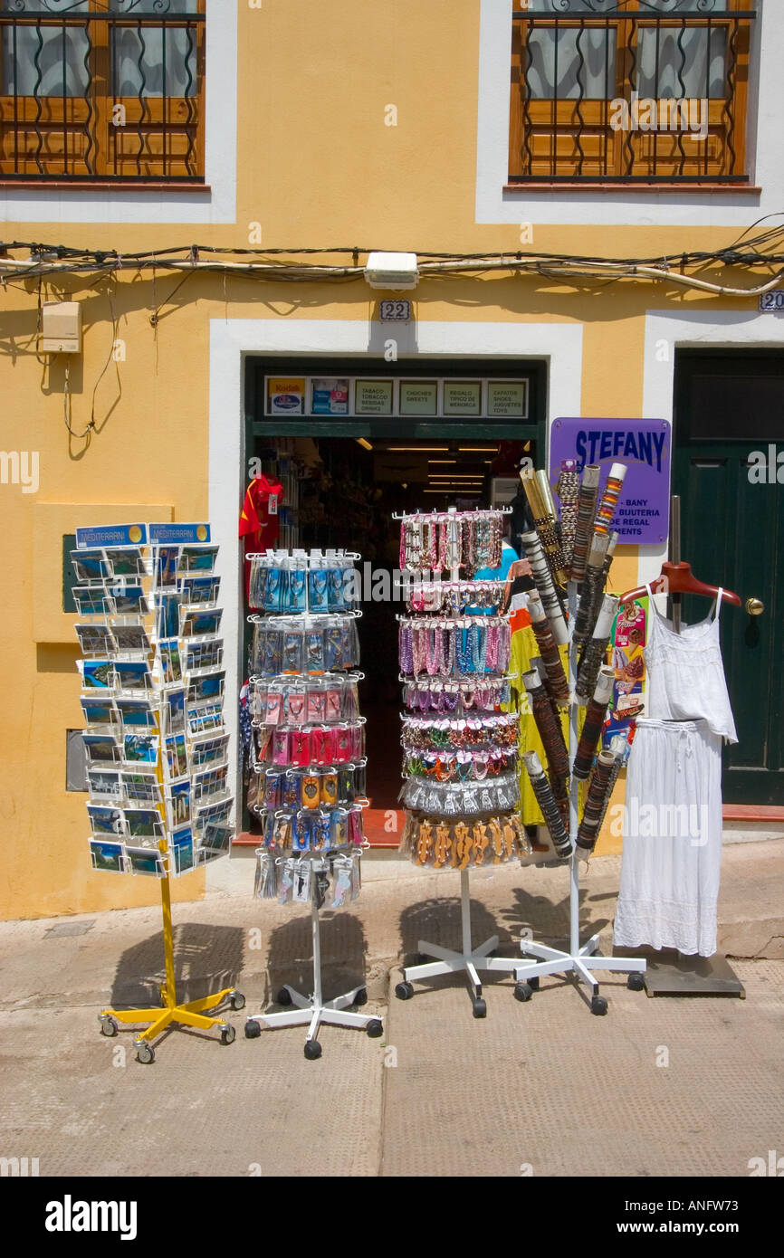 Souvenir gift shop Ciutadella Menorca Balearics Stock Photo - Alamy