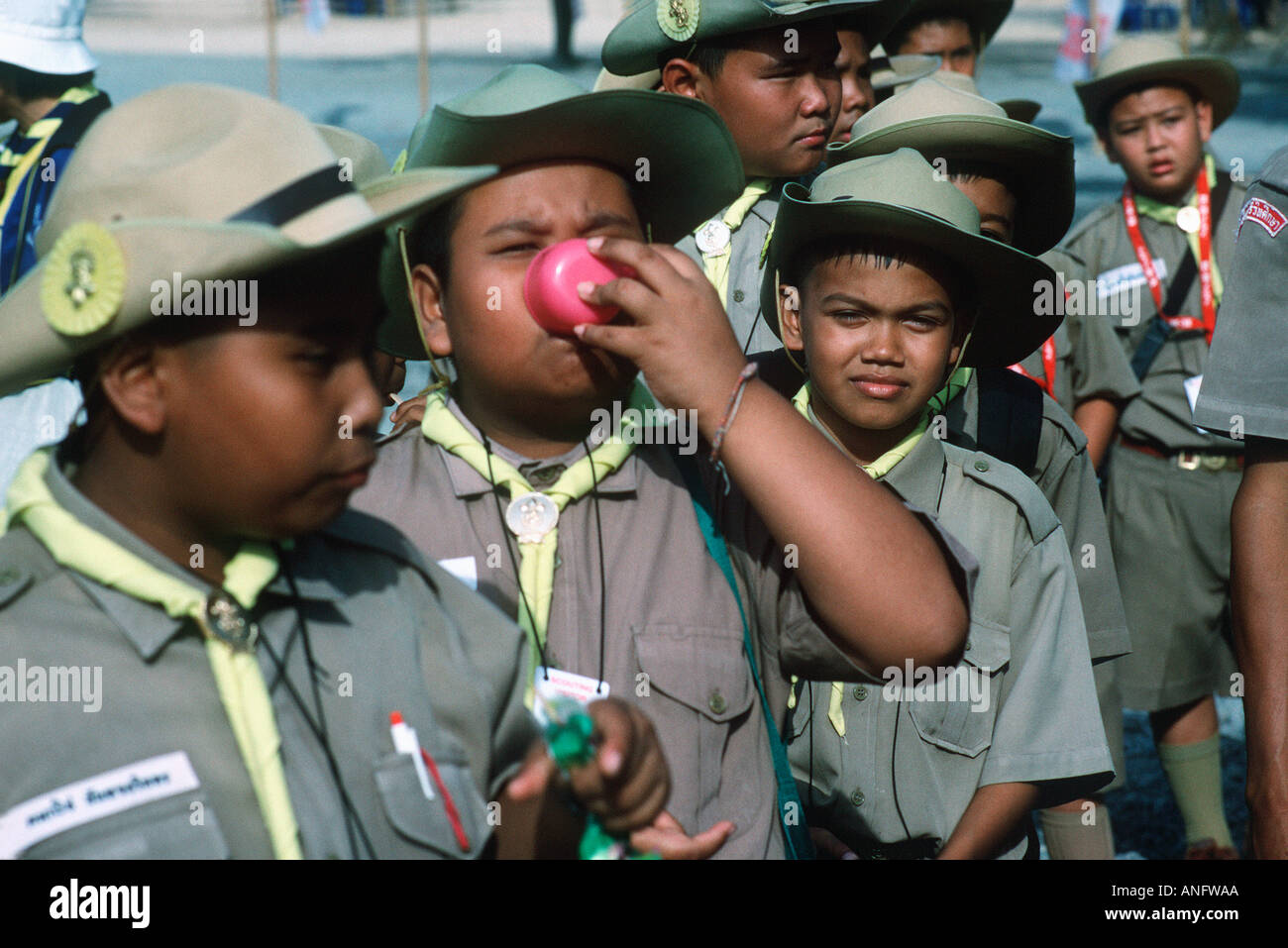 20th world scout jamboree thailand hi-res stock photography and images ...