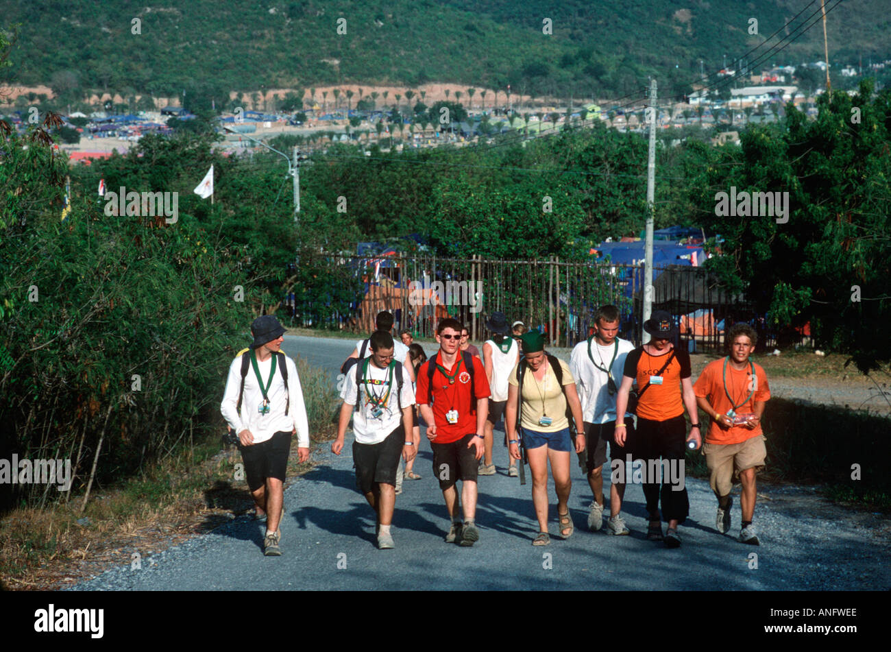 Jamboree camp hi-res stock photography and images - Alamy