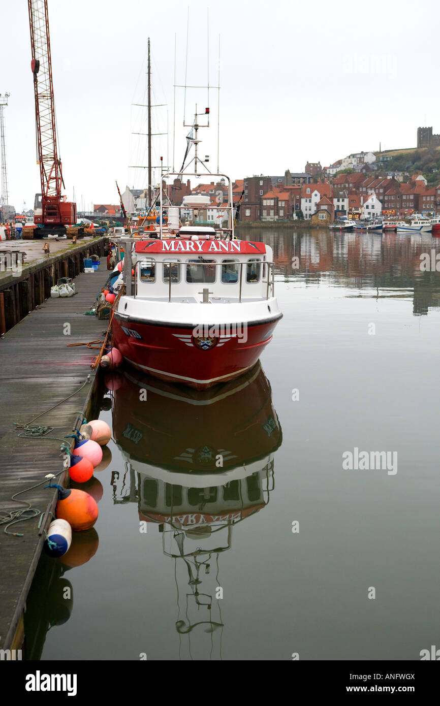Boats in a harbour Stock Photo - Alamy