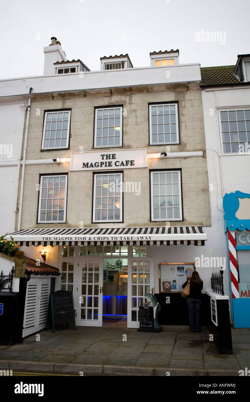 The Magpie Cafe in Whitby Stock Photo - Alamy