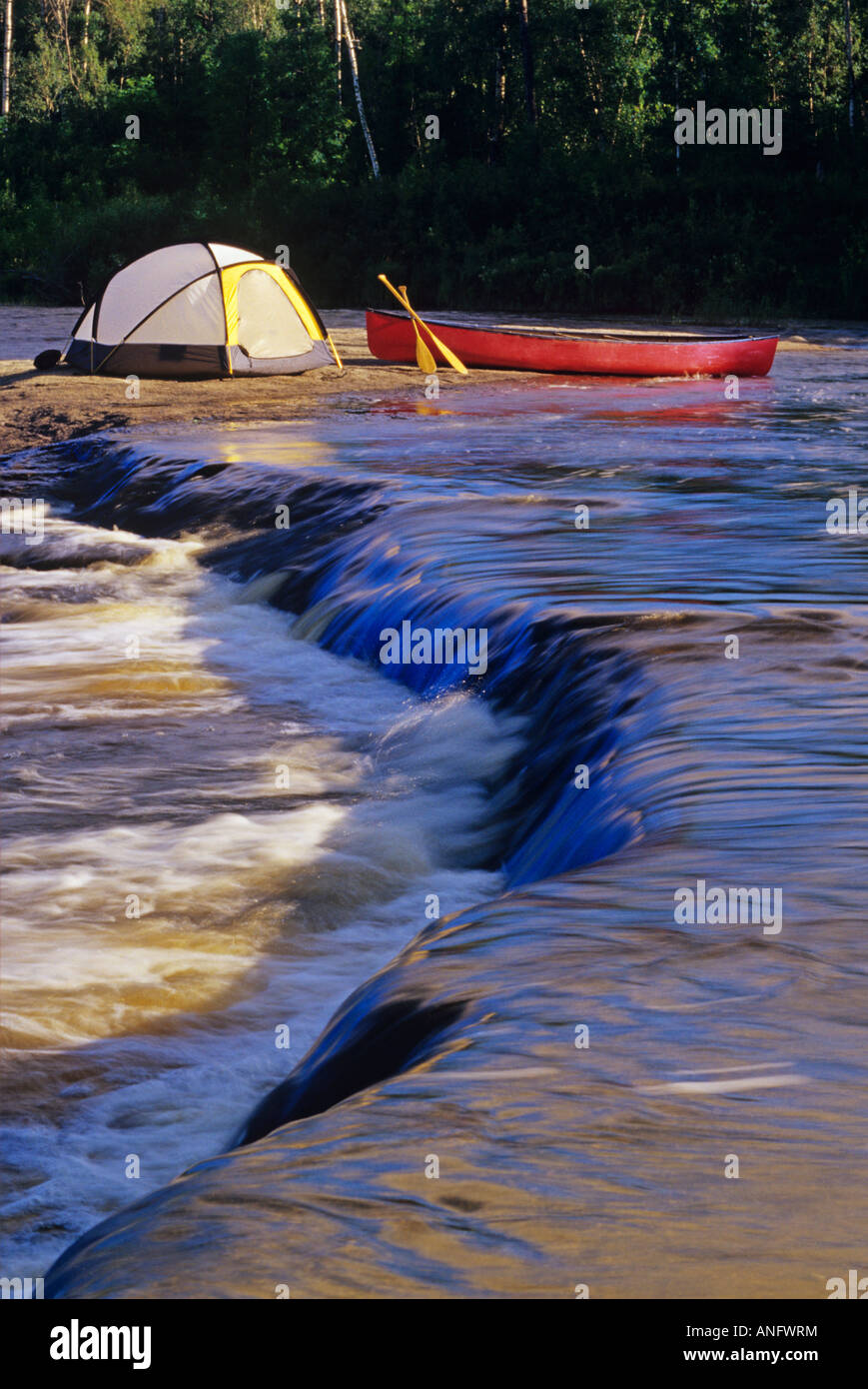 Camping, Whiteshell Provincial Park, Manitoba, Canada Stock Photo - Alamy