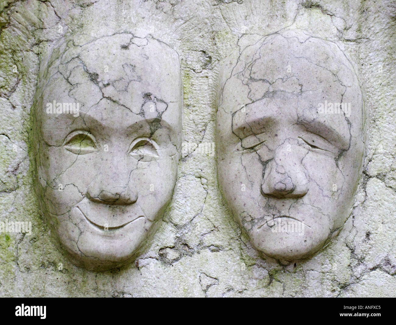 Mask smile frown High Resolution Stock Photography and Images - Alamy