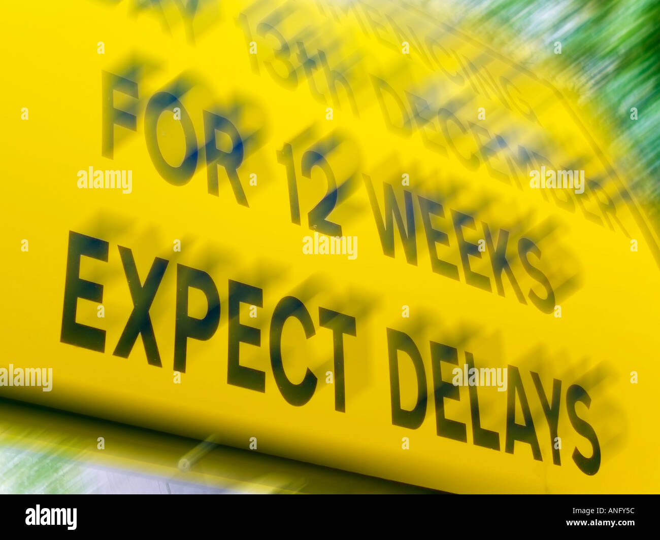 Expect delays sign hi-res stock photography and images - Alamy