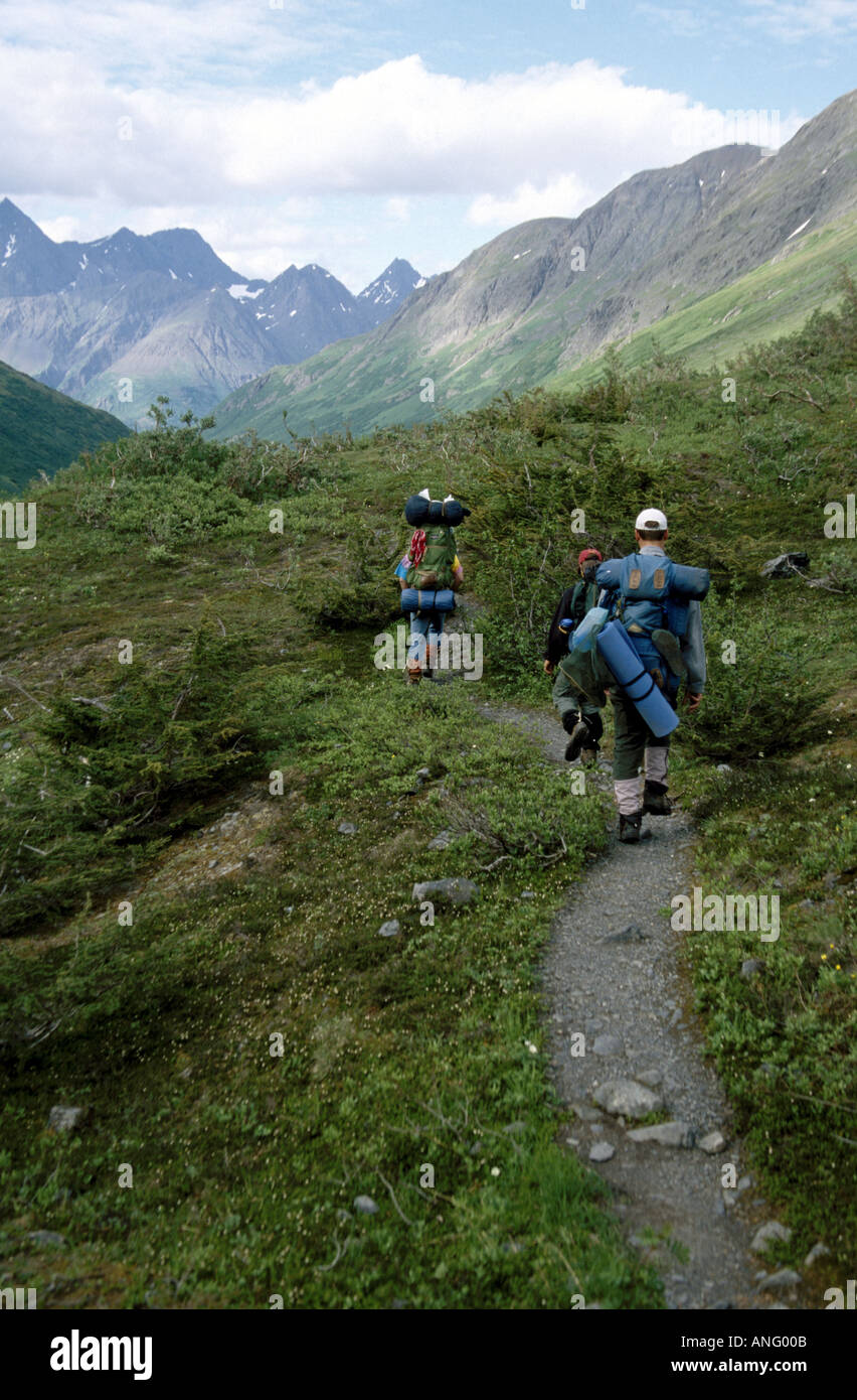 Crow pass trail alaska hi-res stock photography and images - Alamy