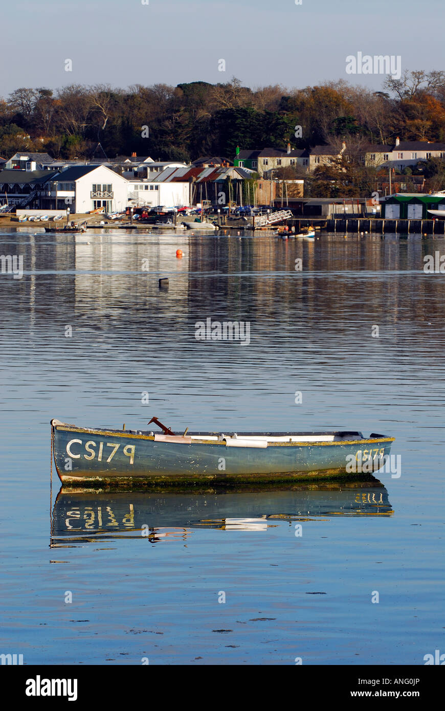 bembridge harbour and lifeboat station on the isle of wight with ...