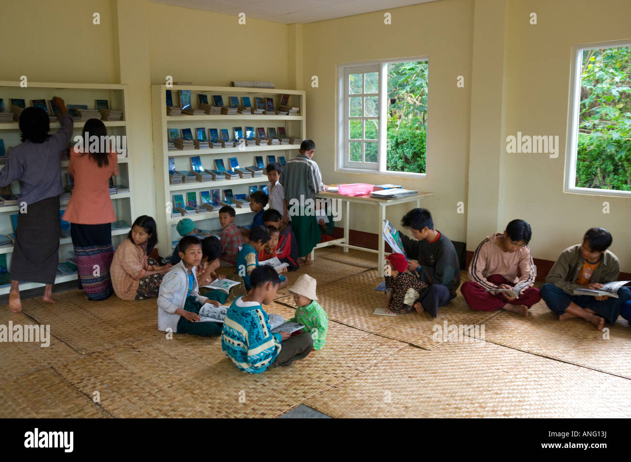 Village Library built by a local grassroot NGO named RDS Rural ...