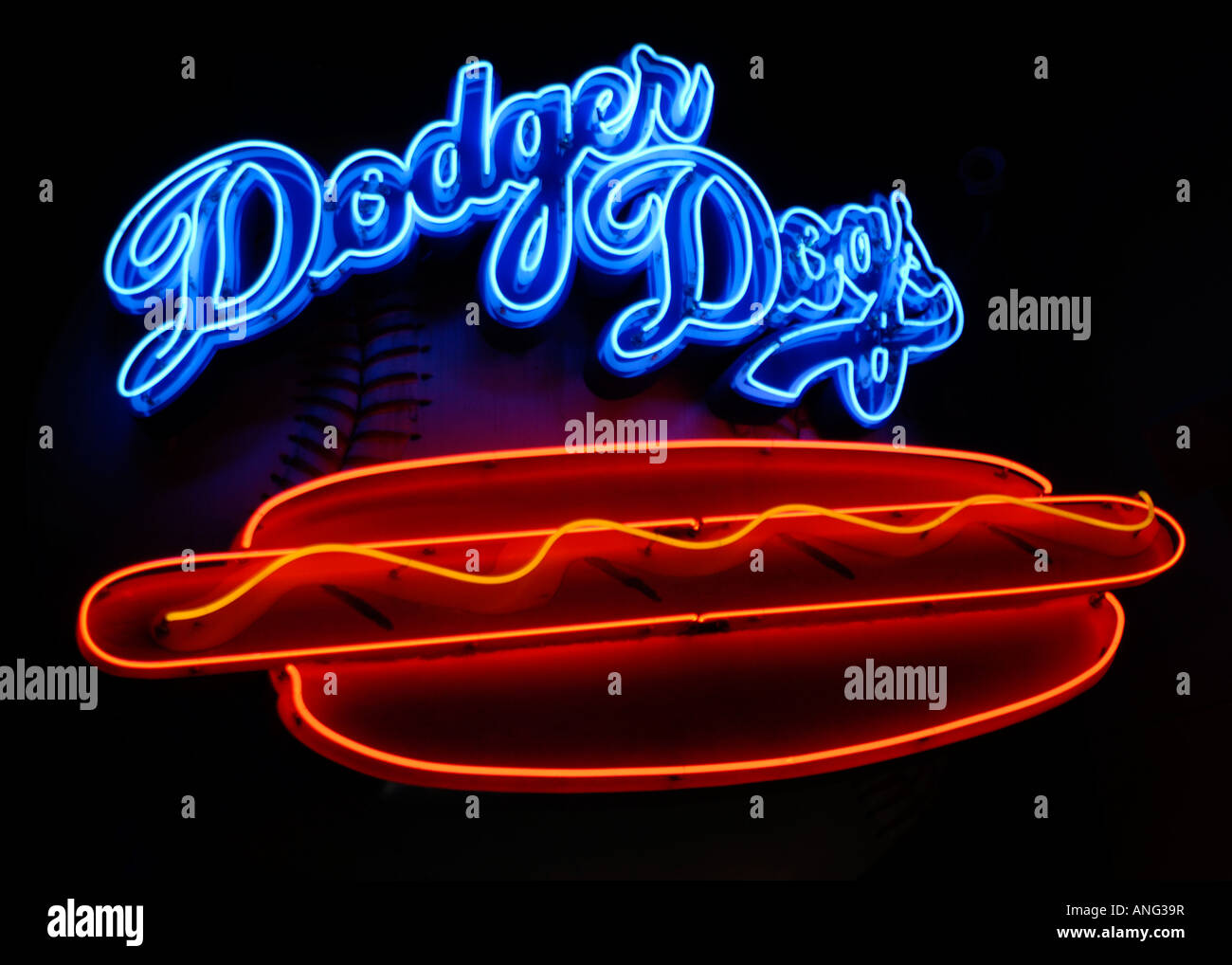 Neon sign at Citywalk, Universal Studios, Hollywood, California Stock ...