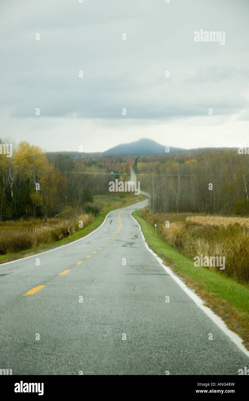 Country long road Stock Photo - Alamy