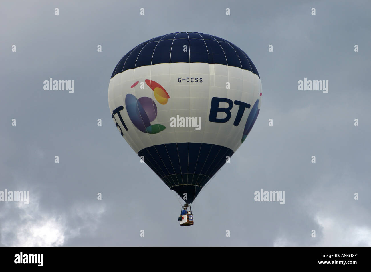 BT flying Balloon Stock Photo - Alamy