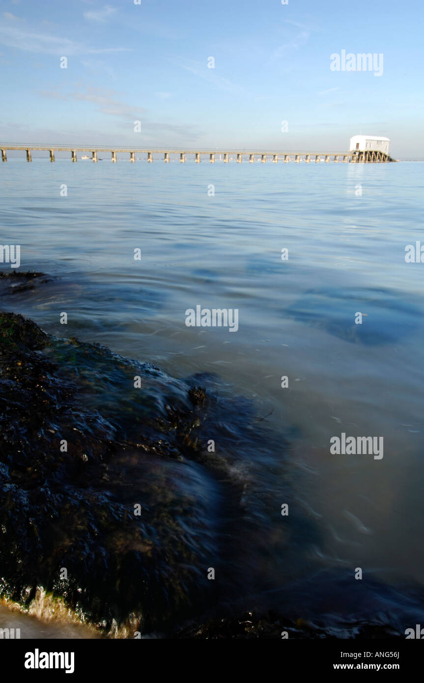 bembridge harbour and lifeboat station on the isle of wight with ...