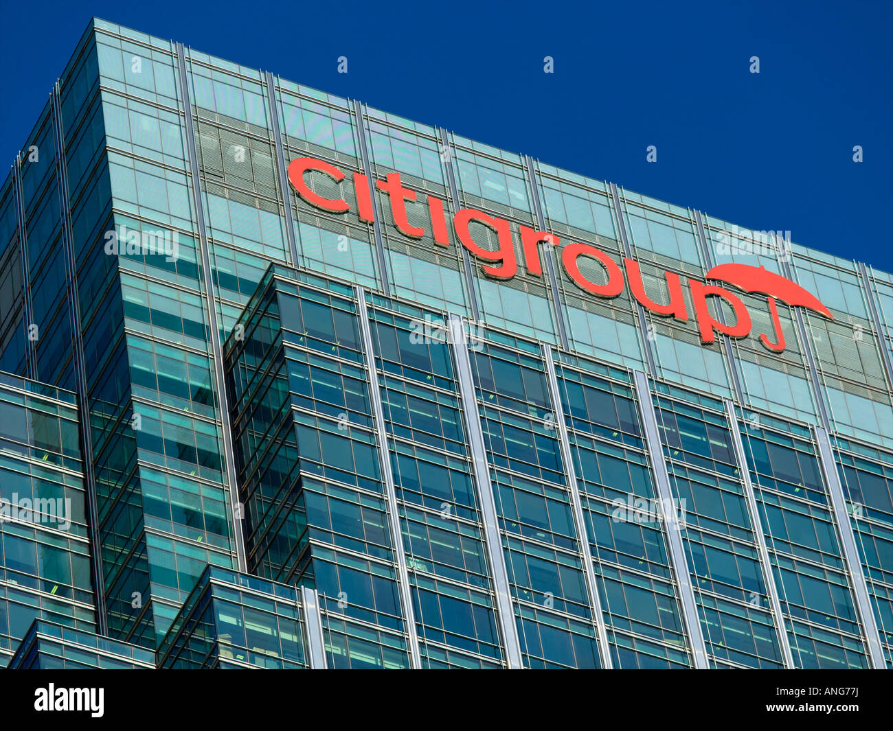 Citigroup HQ Canary Wharf London Stock Photo - Alamy