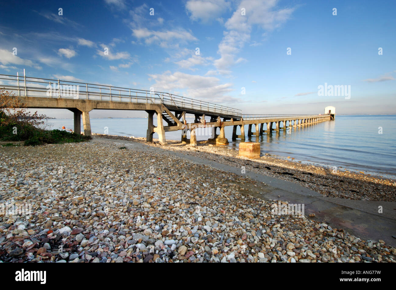 bembridge harbour and lifeboat station on the isle of wight with ...