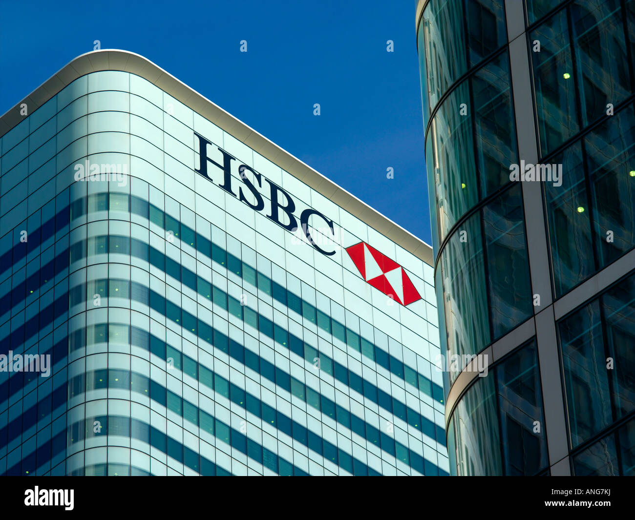 HSBC BANK HQ Canary Wharf London Stock Photo - Alamy