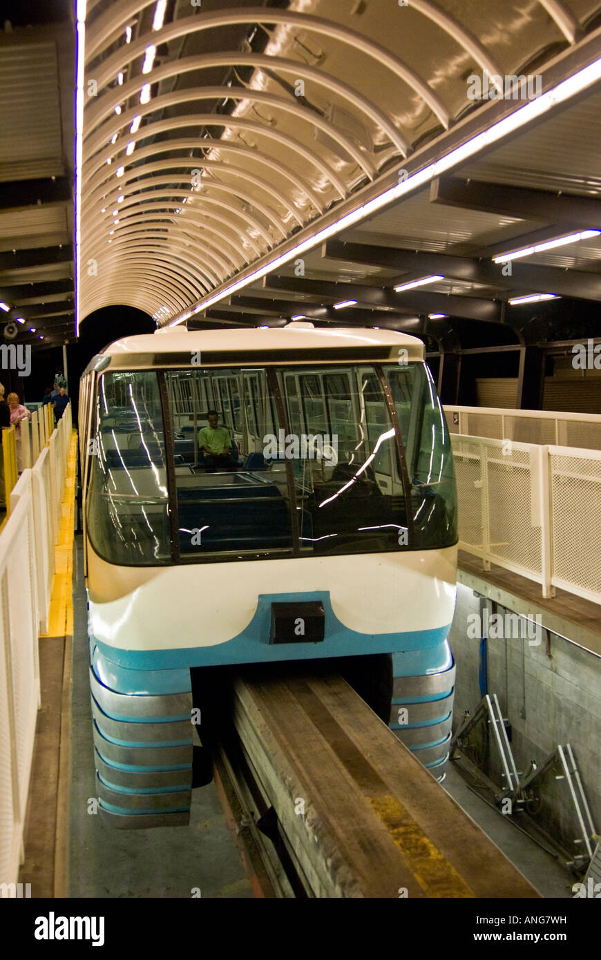 Seattle center monorail station hi-res stock photography and images - Alamy