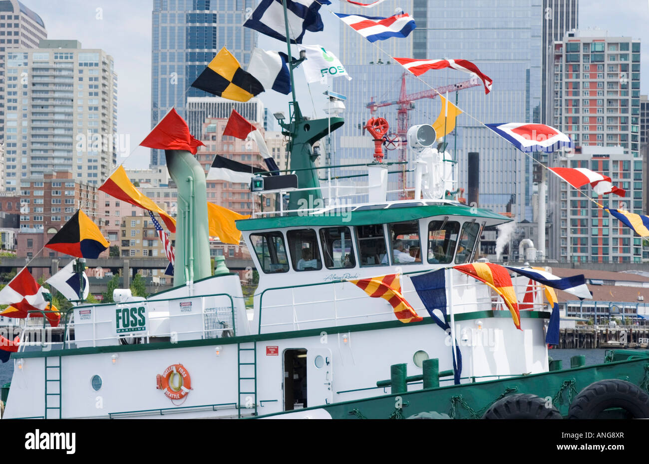 Tugboat races; Seattle Maritime Festival Stock Photo - Alamy