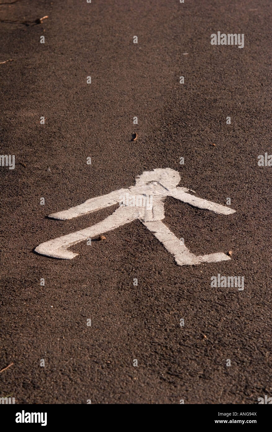 A pedestrian lane marking Stock Photo - Alamy