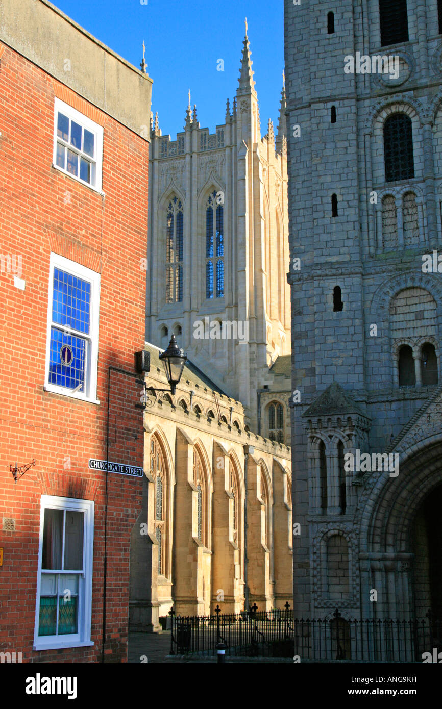 Bury St Edmunds Cathedral through ancient buildings Diocese of St ...