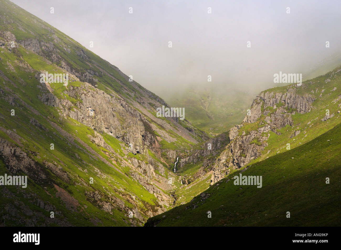 A rugged mountain view Stock Photo - Alamy