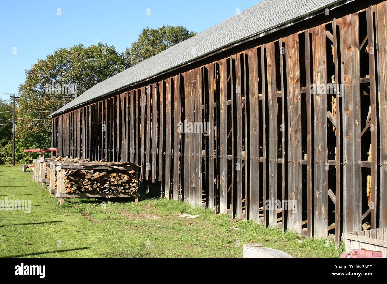 Tobacco Shed at North Hadley Connecticut River Valley New England ...