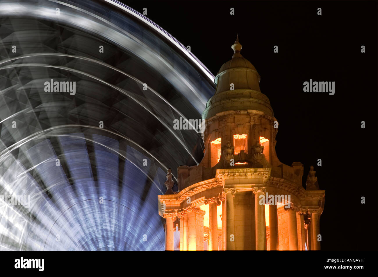 'The Belfast Eye' at City Hall Belfast Northern Ireland Stock Photo - Alamy