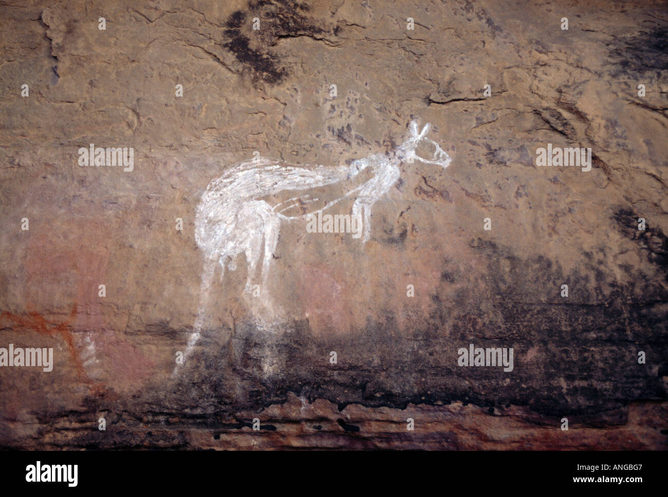 Northern Territory Australia Aboriginal Cave Paintings Nura Kakadu National Park Stock Photo - Alamy