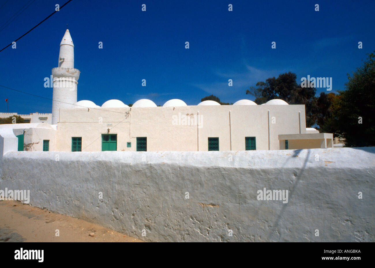 Djerba Tunisia Houmt Souk Mosque Of The Turks Stock Photo - Alamy