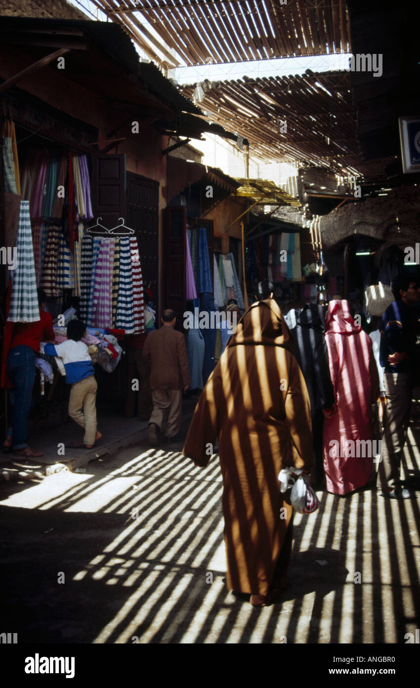 Marrakech Morocco Covered Souk Stock Photo - Alamy