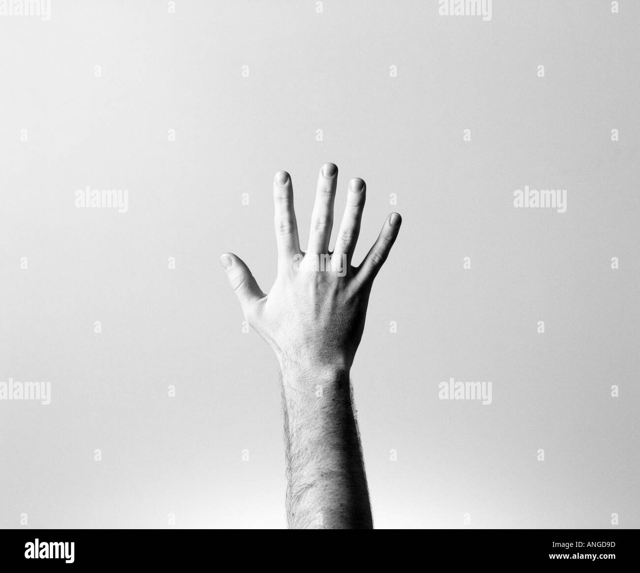 Hand In Air High Resolution Stock Photography and Images - Alamy