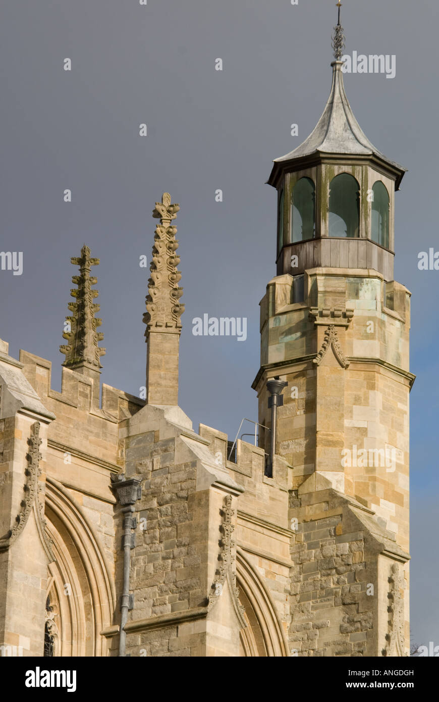 Eton College rooftop Stock Photo - Alamy