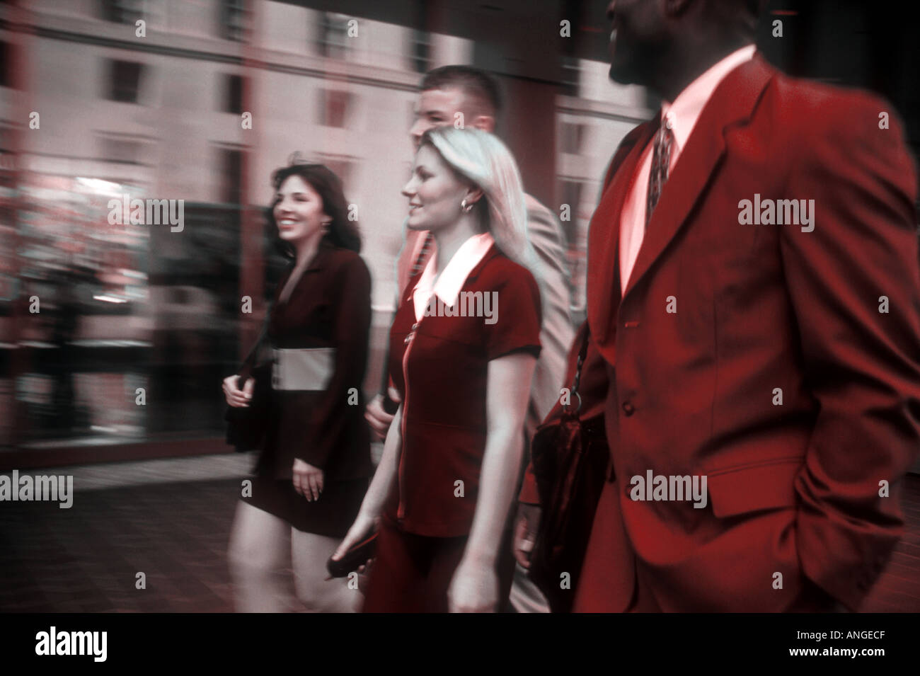 People in a hurry hi-res stock photography and images - Alamy