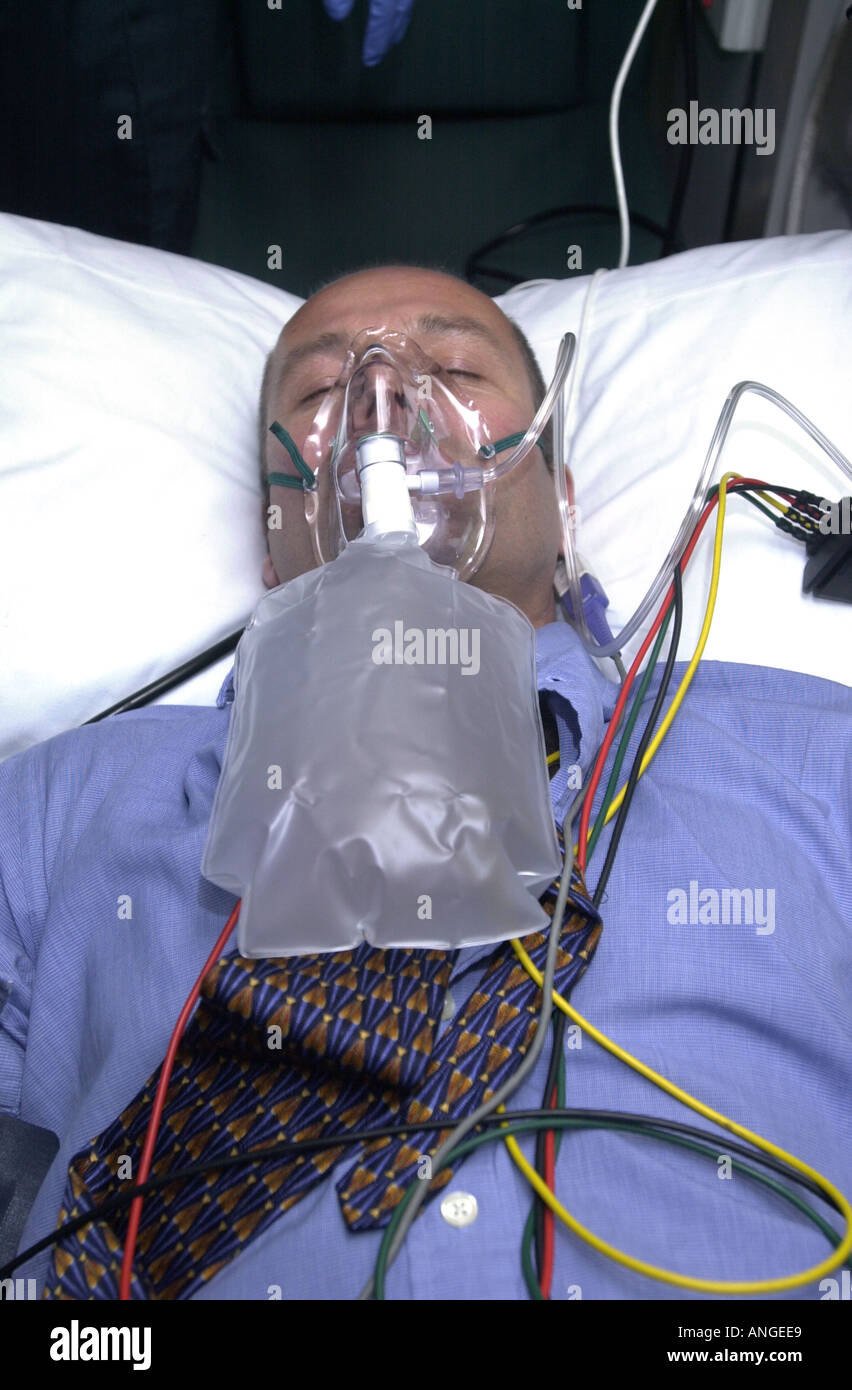 A patient waits in accident and emergency uk Stock Photo - Alamy