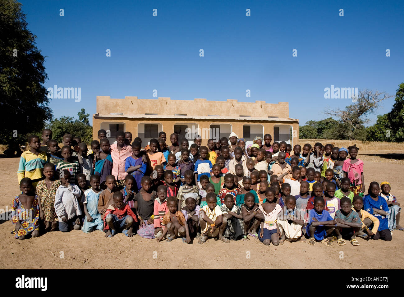 Dogourakoroba village school recently benefited from fairtrade farming ...