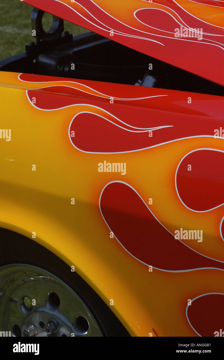 Classic American Muscle Car Stock Photo - Alamy