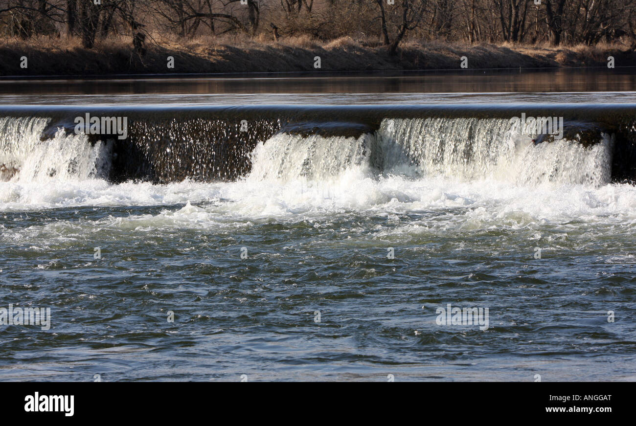 Waterfall dam hi-res stock photography and images - Alamy