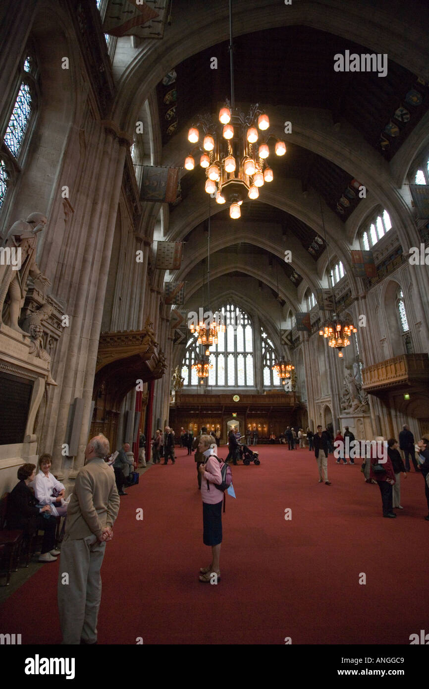 Interior of the Great Hall, Guildhall Stock Photo - Alamy