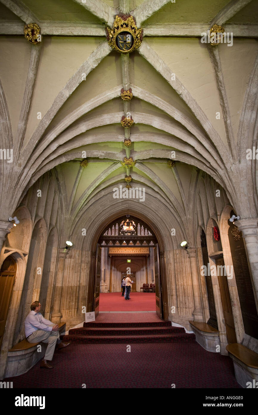 Interior view through to the Great Hall, Guildhall Stock Photo - Alamy