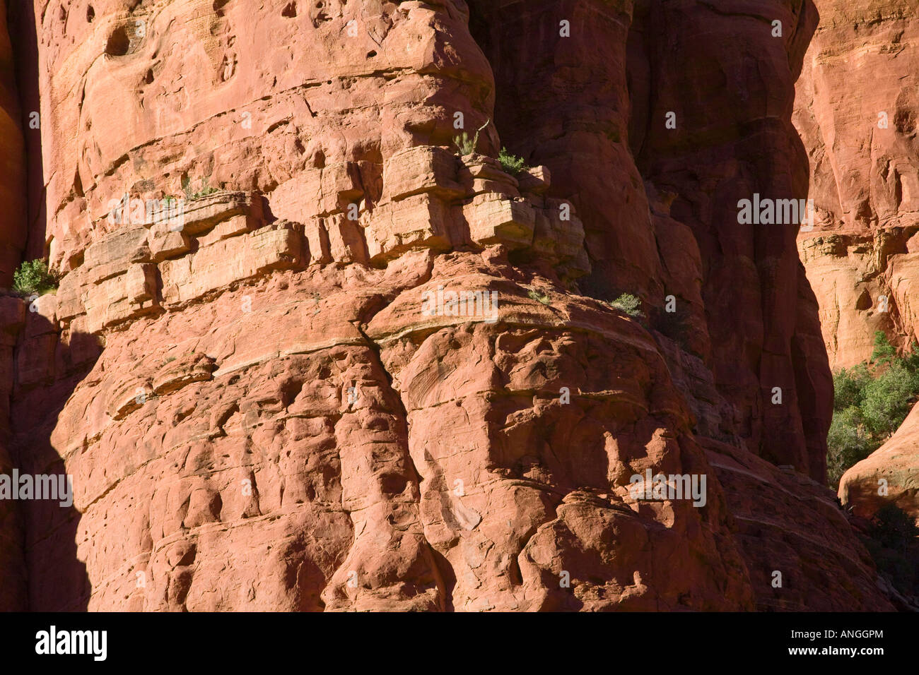 Apache limestone formations Sedona Arizona Stock Photo - Alamy