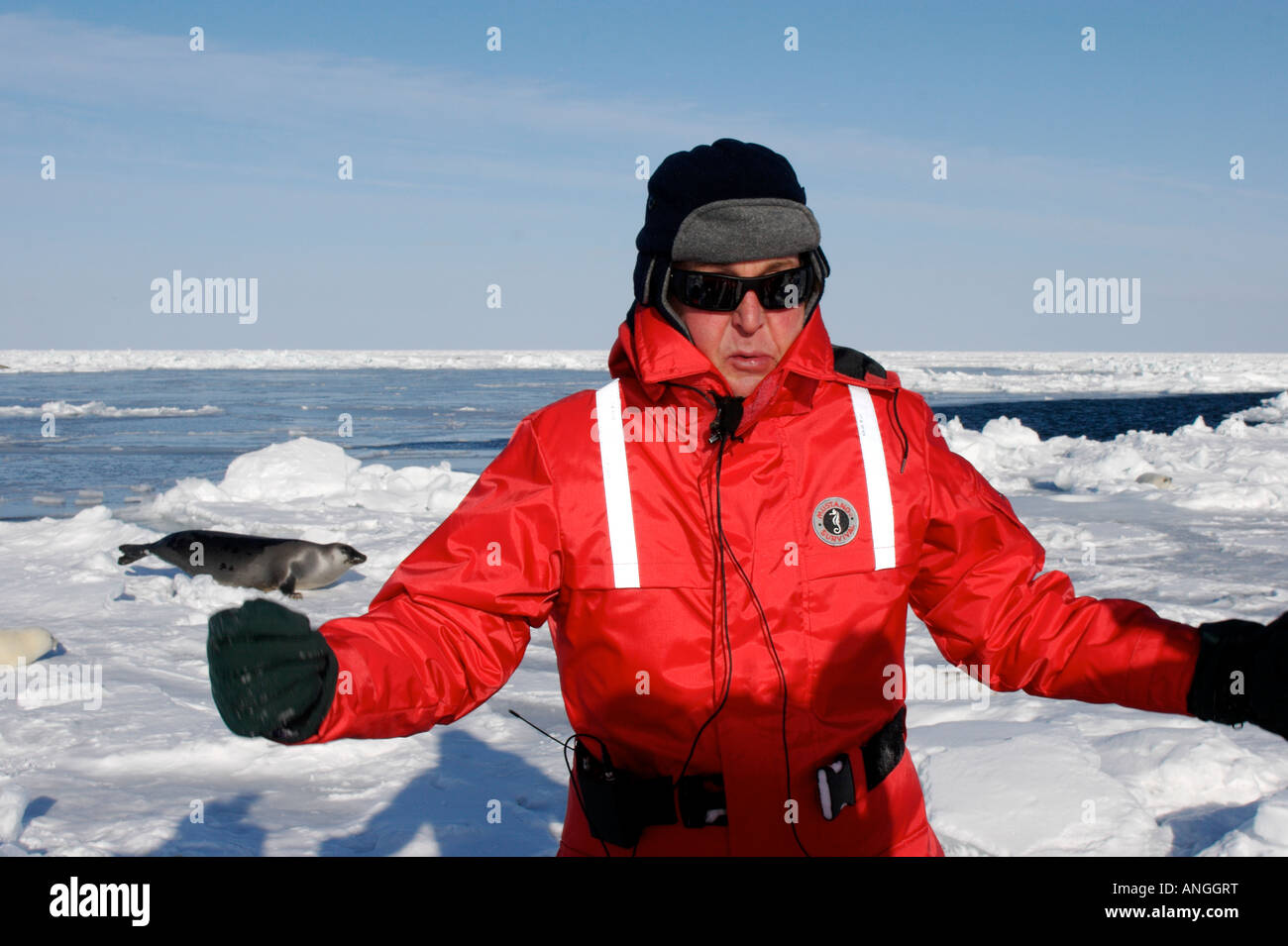 Wearing red jacket hi-res stock photography and images - Alamy