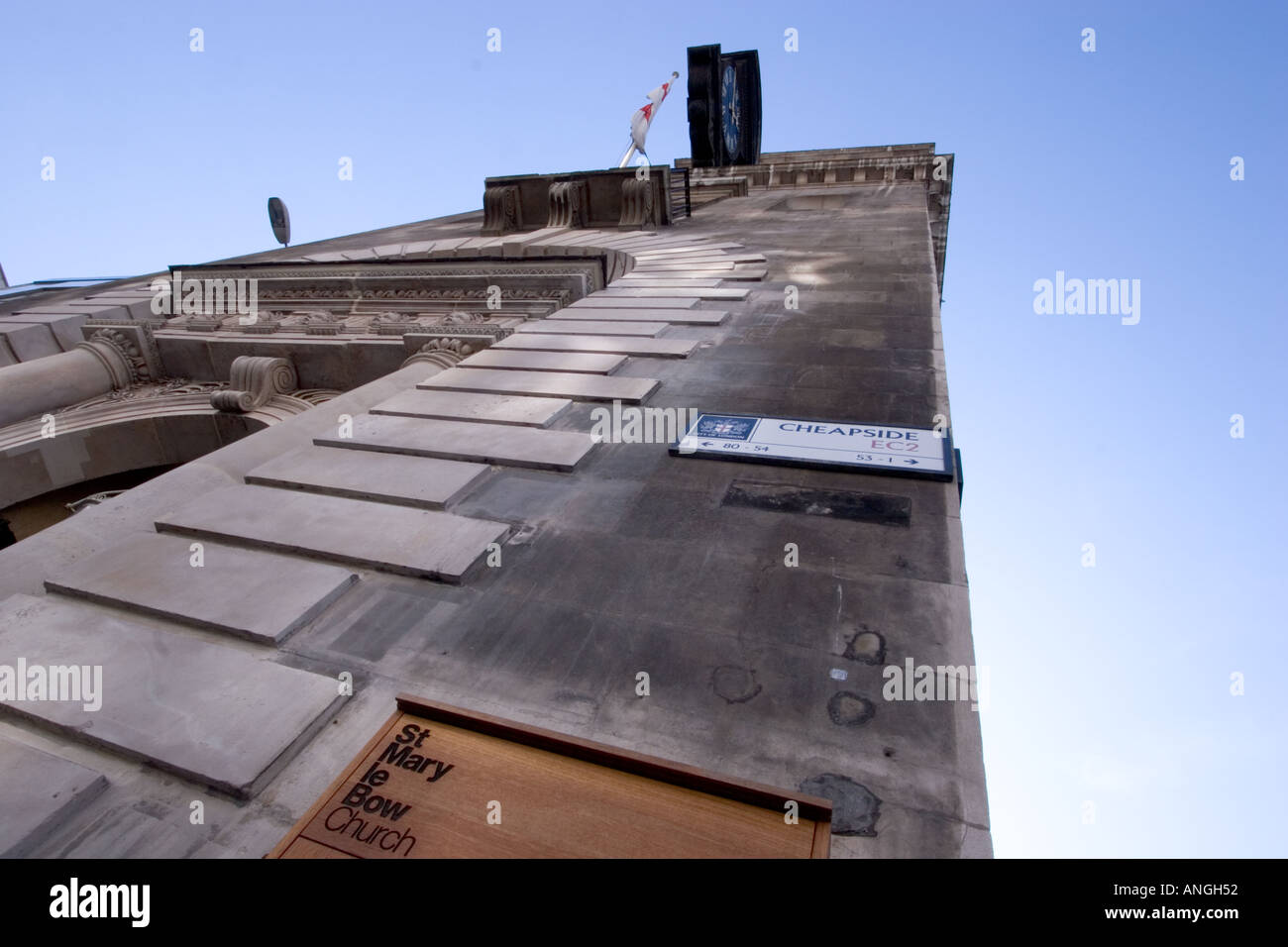 St mary le bow church hi-res stock photography and images - Alamy